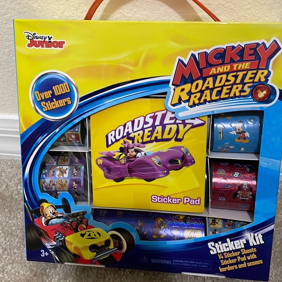 Disney | Toys | Disney Junior Mickey And The Roadster Racers Sticker ...